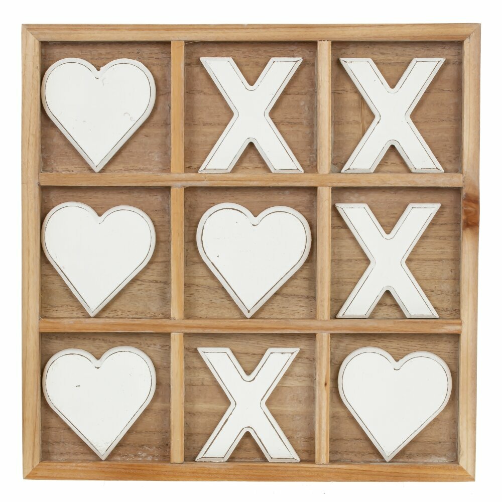 Игра настольная Крестики нолики, 30х30х4 см KSM-804843