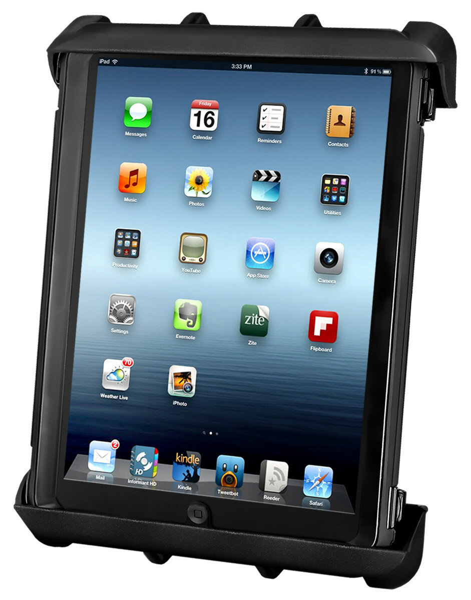 RAM-HOL-TABL8U держатель RAM Tab-Lock с замком для 10" планшетов в толстом чехле