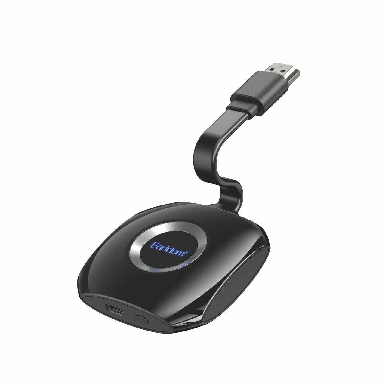 Беспроводной Wi-Fi приемник 4K HDMI для подключения ноутбуков, телефонов и планшетов к телевизору Earldom ET-W6 Plus