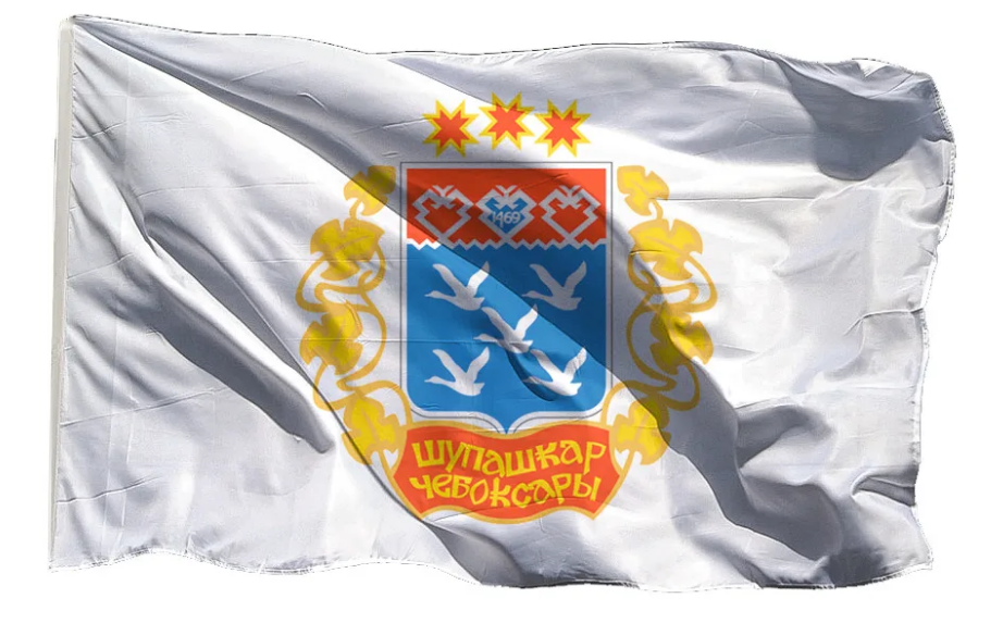 Флаг Чебоксар 90х135 см