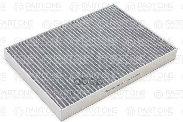Фильтр салона with active carbon, AUDI A4 (8W) 15>-, A5 16>, Q5 II 16>-, VW TOUREG 17>, 311x220x31 PART-ONE арт. 1CF178