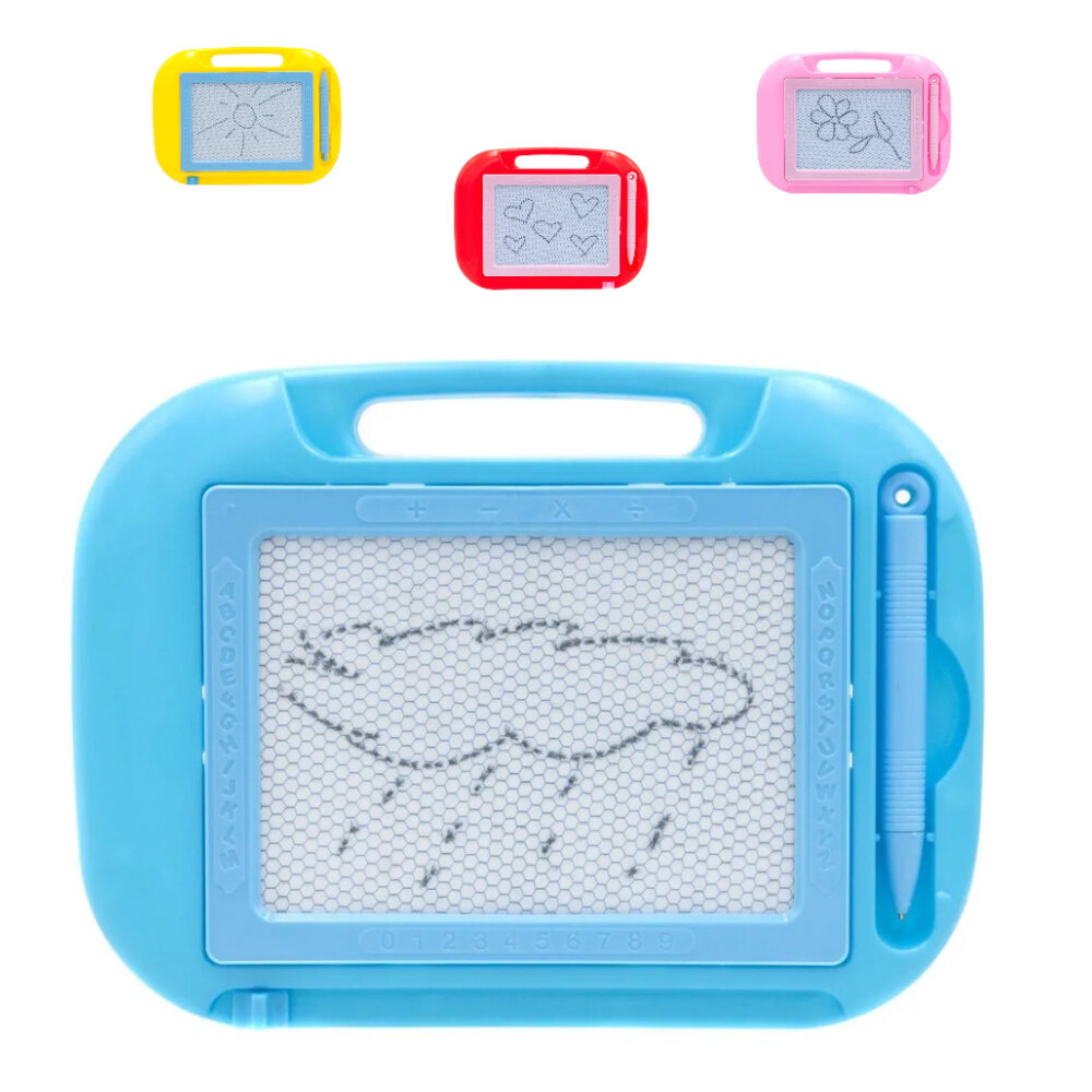 Магнитная доска для рисования детская со стилусом, поле для рисования: 20,5 х 15 см