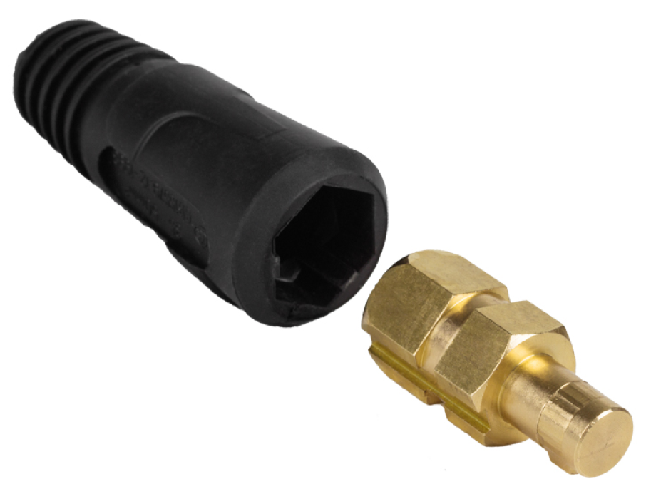 Вилка силовая кабельная REXANT / Рексант вставка СКР, черная, 50В 315А / электрика