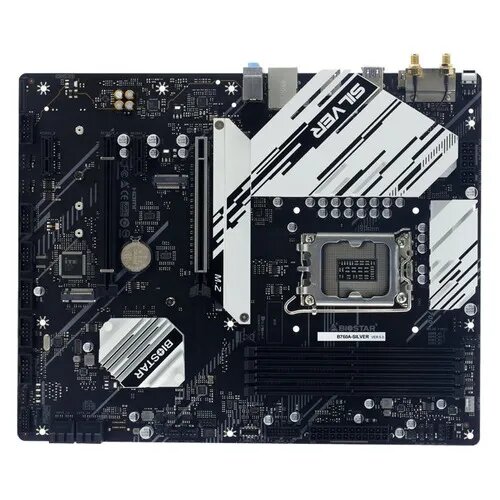 Материнская плата Biostar B760A-Silver , LGA 1700, Intel B760, ATX, Ret