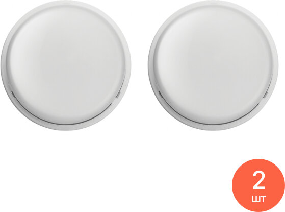 Cветильник настенно-потолочный онлайт OBL-R2-12-4K-WH-IP65-LED светодиодный, 4000К 12Вт, 61988 / панель освещения (комплект из 2 шт)