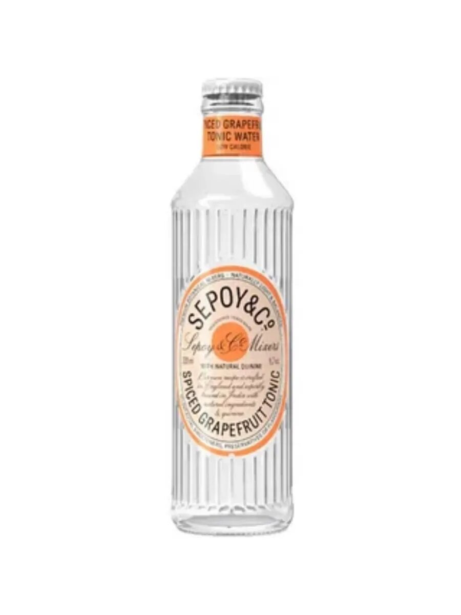 Напиток SEPOY&Co "Spiced Grapefruit Tonic", тоник, 0,2 л, в стеклянной бутылке, 6 штук