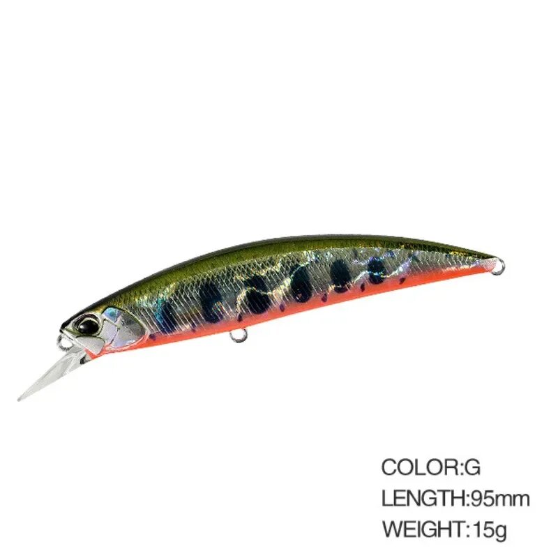 Jerkbait Realis 95мм, 15г, Color: G