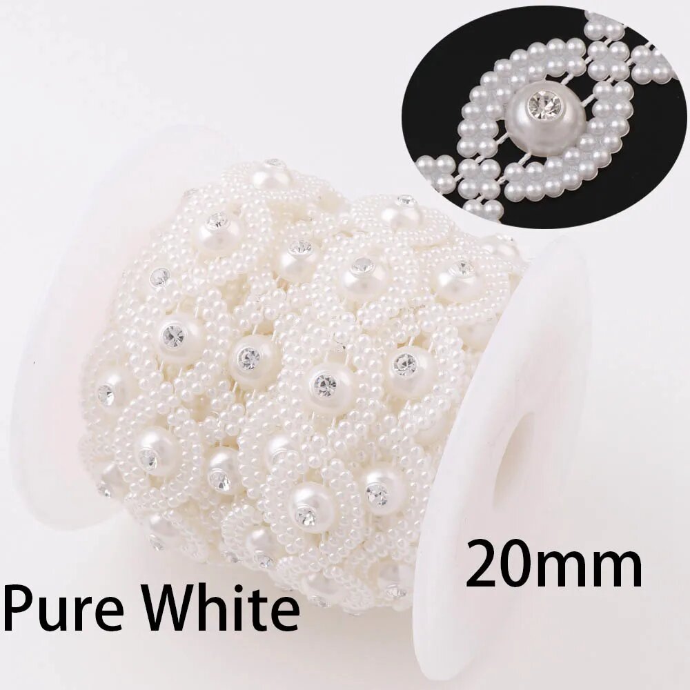 Цепочка для украшений Pure White 20mm, 1 yard A