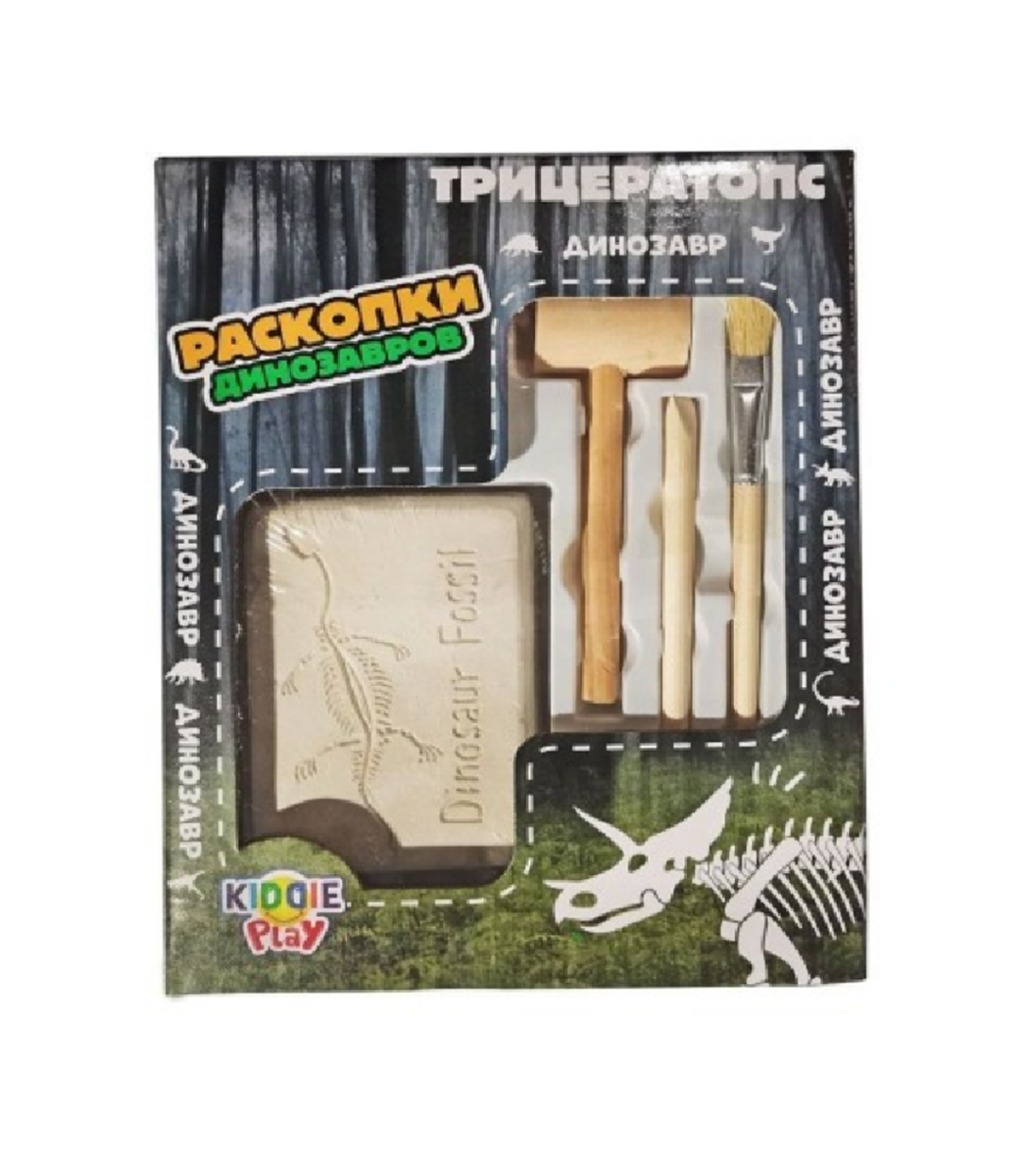 Набор KiddiePlay Раскопки. Скелет динозавра 109