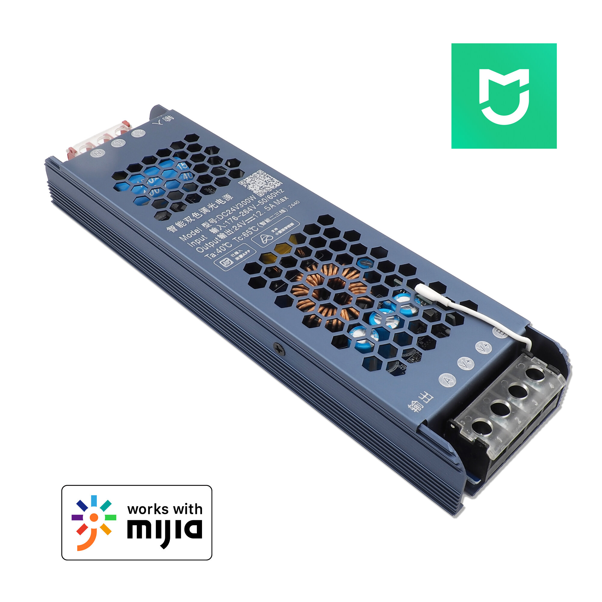 Умный блок питания светодиодных лент Mijia Smart led power supply 24V 300W (приложение Xiaomi Mi Home китайский регион)