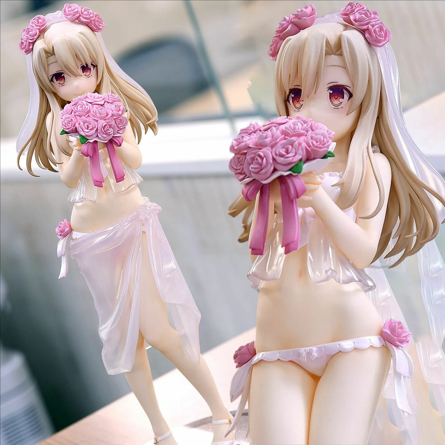 Аниме фигурка 18+ Иллия ( Illya )/Судьба: Девочка-волшебница Иллия (Fate/Kaleid Liner Prisma Illya),21cm opp bag