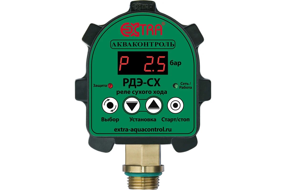 EXTRA акваконтроль Реле защиты от "сухого хода" по давлению РДЭ-СХ-10-2.2 4302150000
