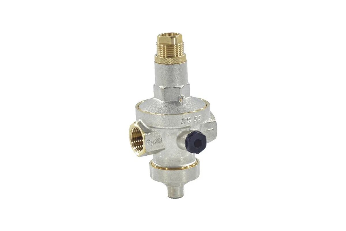 SantechSystems Регулятор мембранный Ду25 Ру25, муфта/муфта, Рн1-7, под манометр 019-2849