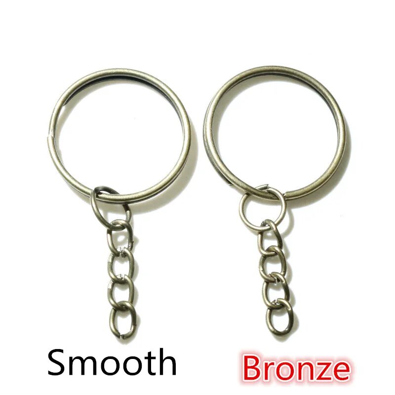 Брелок металлический круглый Bronze 01