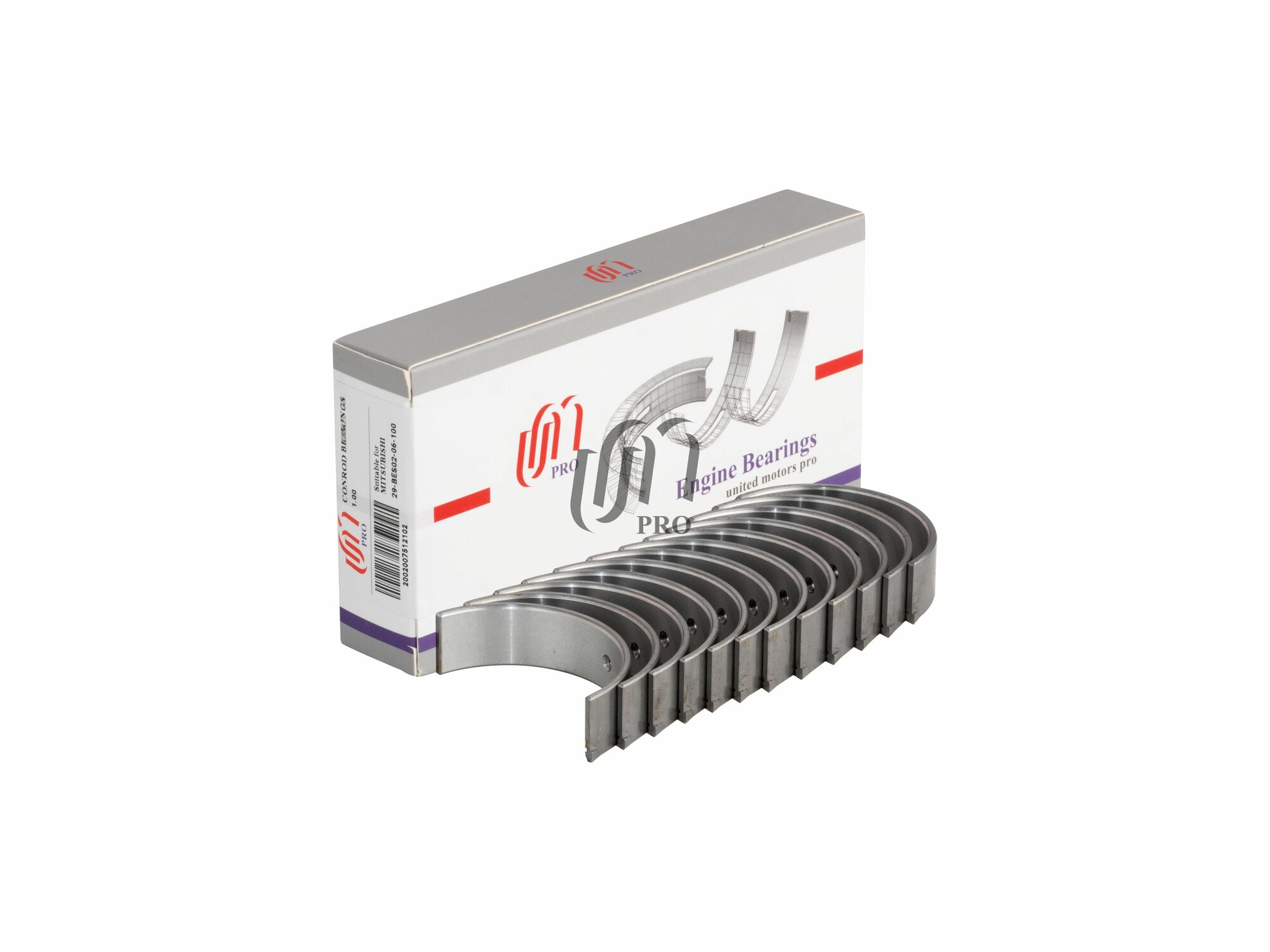 Вкладыши шатунные 1.00 Mitsubishi V6 3L 6G72 86-91 UMpro