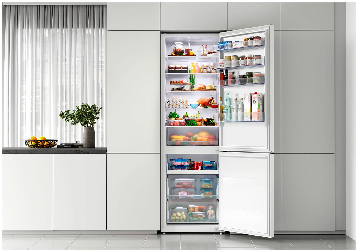 Холодильник Lex LKB201WGIDMax