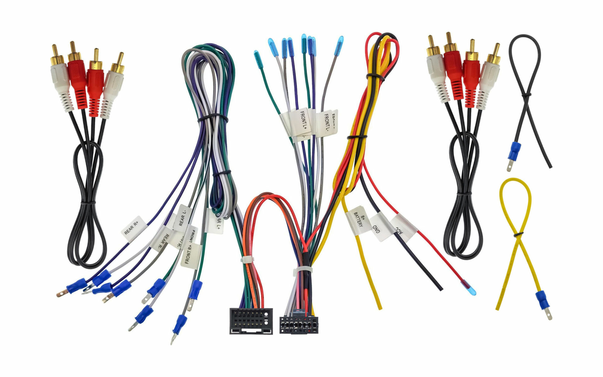 Комплект проводов для подключения Wide Media AMP4.50DL к Android