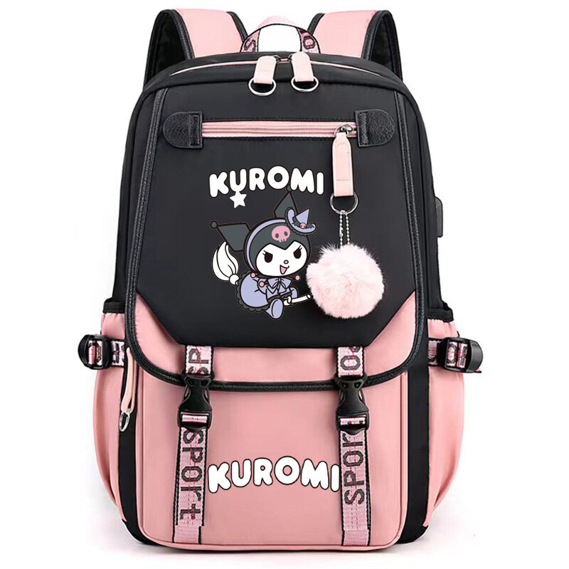 Hello Kitty - рюкзак Coulomi для девочек с USB-портом, нейлон