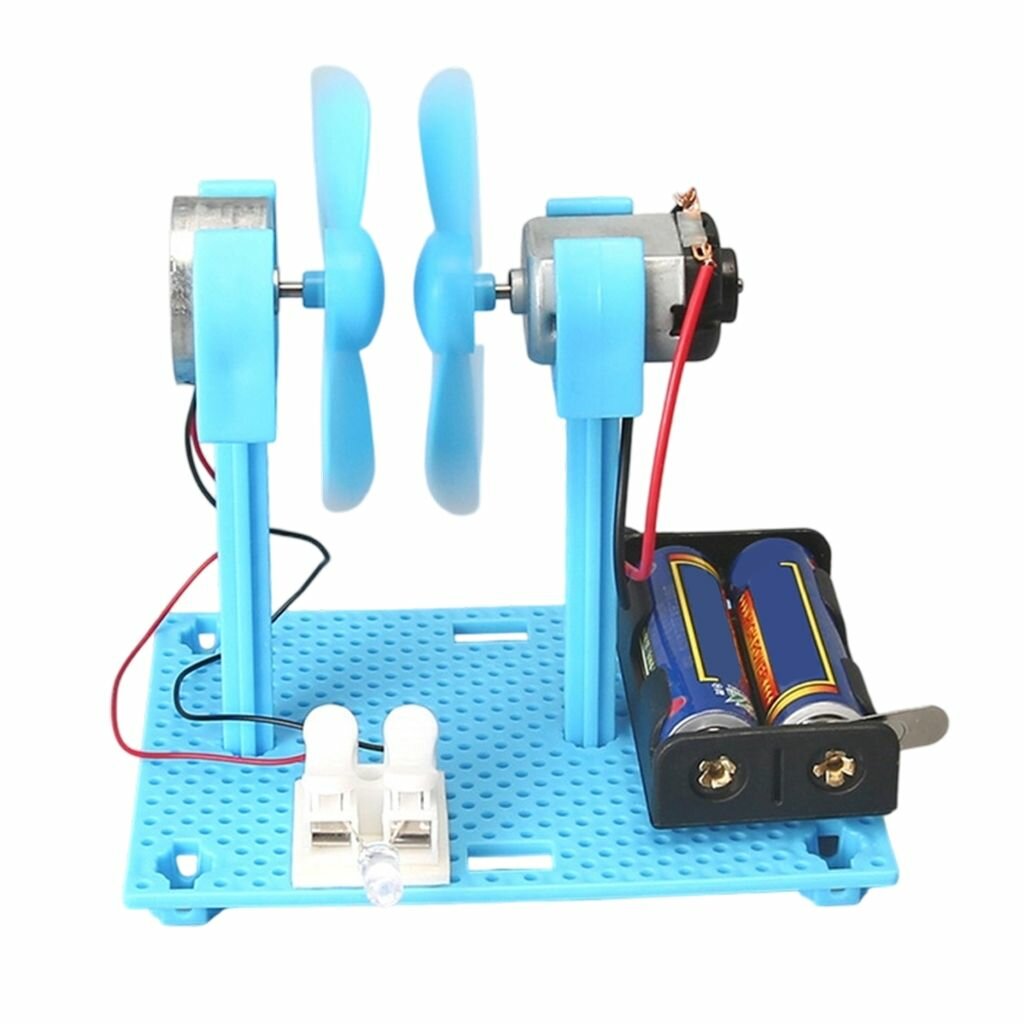 Набор для научных экспериментов Флюгер Образовательная игрушка Забавное учебное пособие Творческая сборная игрушка для детских научных проектов