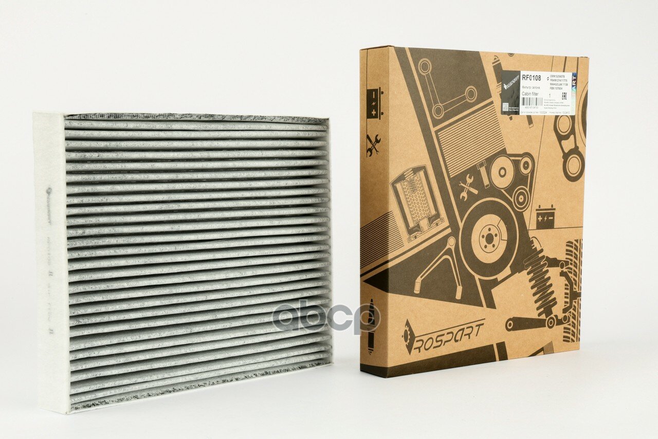 Rp фильтр салонный/угольный/ ford ROSPART арт. RF0108