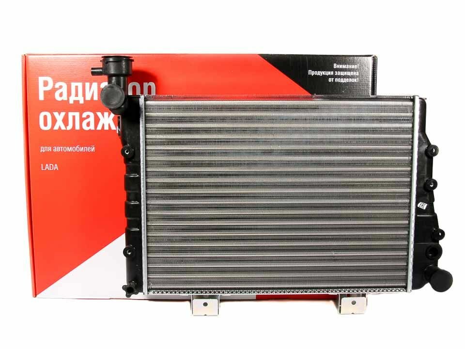 Радиатор охлаждения 2107 алюмин. ДААЗ упаковка ОАТ 21070130101290