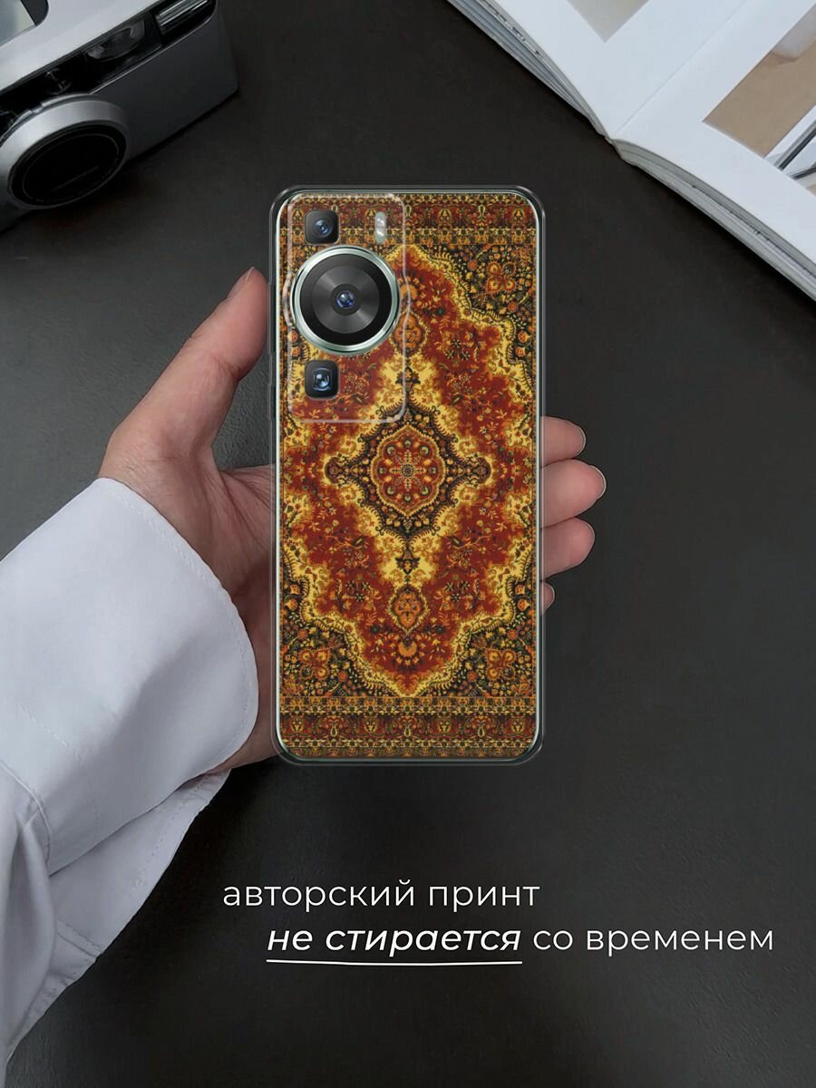 Чехол на Huawei P60/P60 Pro / Хуавей P60/P60 Про с принтом "Ковер" — фото 1