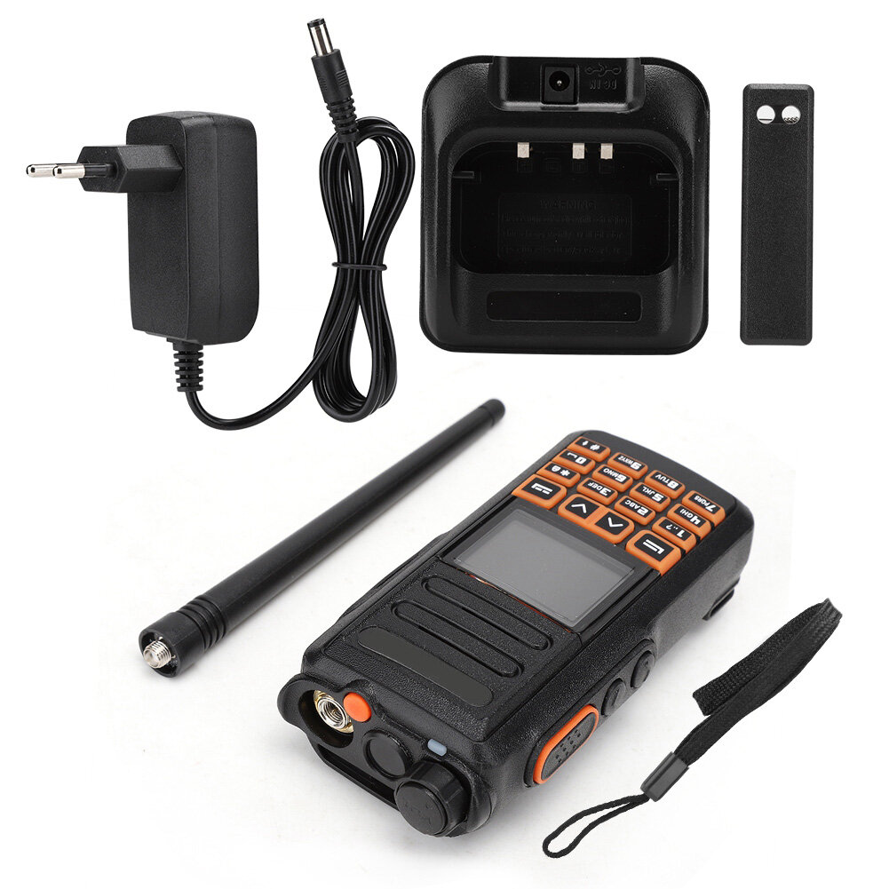 Радиостанция Baofeng DMX двухдиапазонная с большим LEDэкраном и GPS