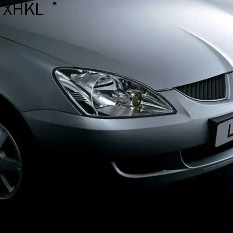 Стекло фары, арт. Продаются комплектом! Левое+правое Стёкла фар Mitsubishi Lancer 9 2003-2010, 2 шт.