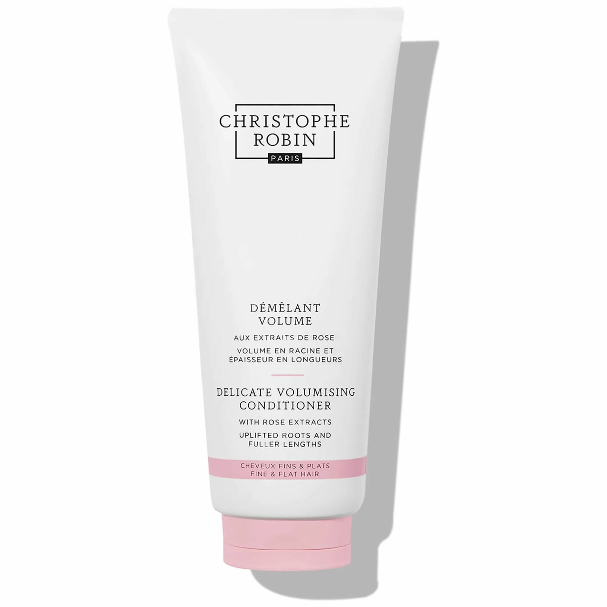 Деликатный кондиционер для объема волос с экстрактом розы CHRISTOPHE ROBIN Delicate Volumising Conditioner with rose extracts 200ml