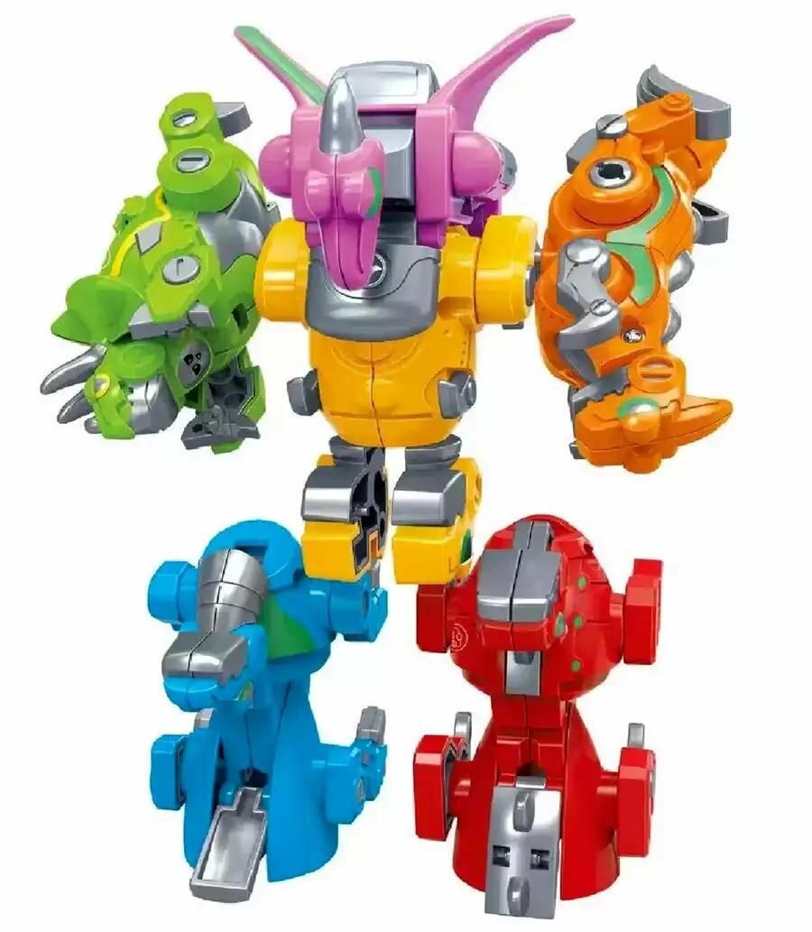 Набор трансформеров Технодрайв Динозавры, высота 21 см, от 3 лет