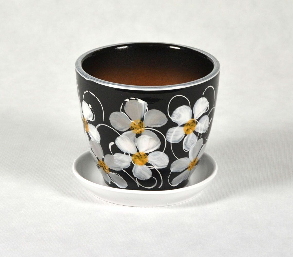 Горшок 1л Фиалка ночная d14,5см, h13 см