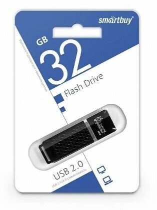 Smart Buy USB 32GB Quartz series Black
