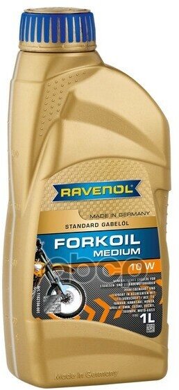 Масло вилочное Forkoil Medium 10W 1л (минеральное) Ravenol арт. 1182104001