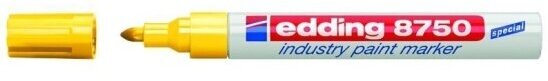 Маркер для промышленной графики Edding E-8750/5 жёлтый 2-4 мм