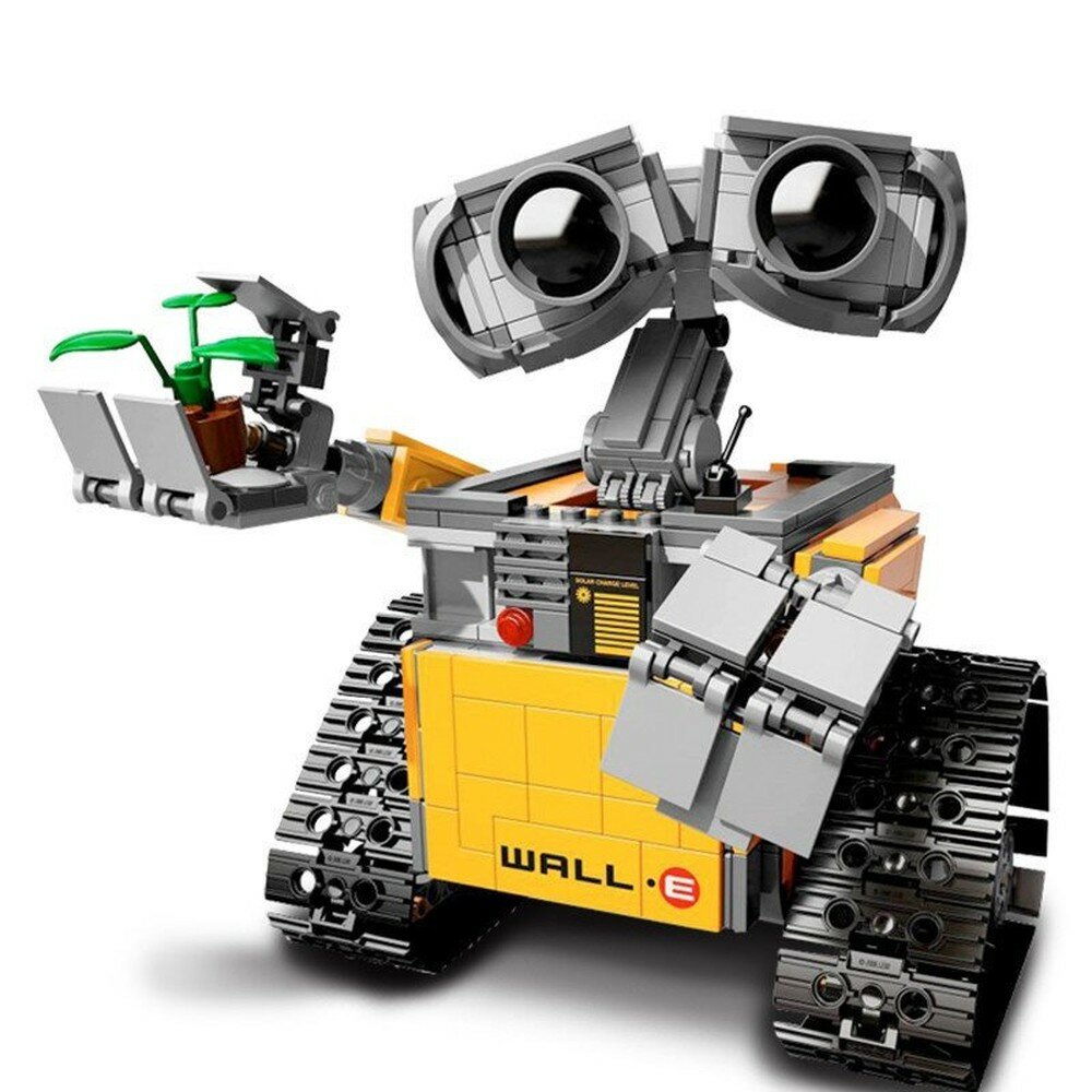 Walle 687pc Учебный робот из конструктора для детей Подарки для мальчиков/девочек