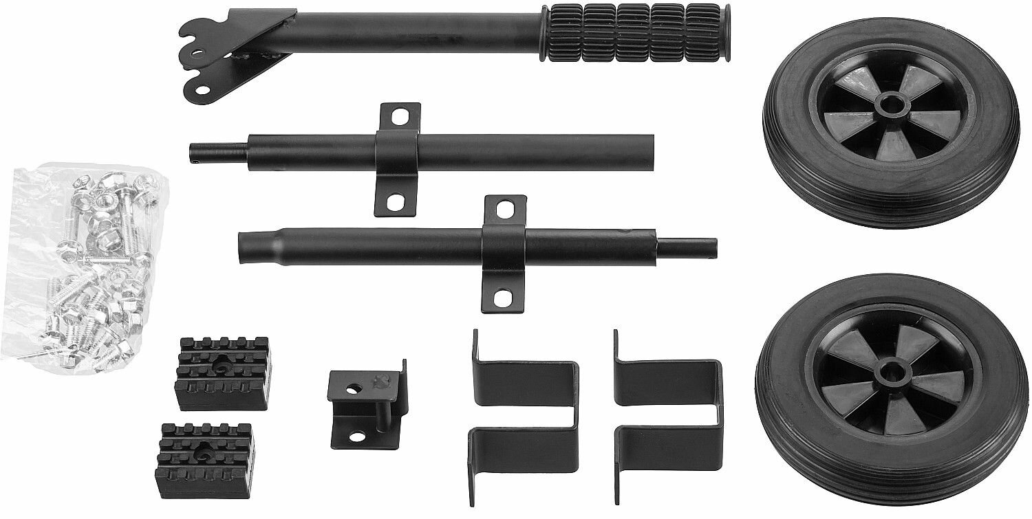 Набор колес с рукояткой ЗУБР № 1 для генераторов до 3500 Вт НКР-1