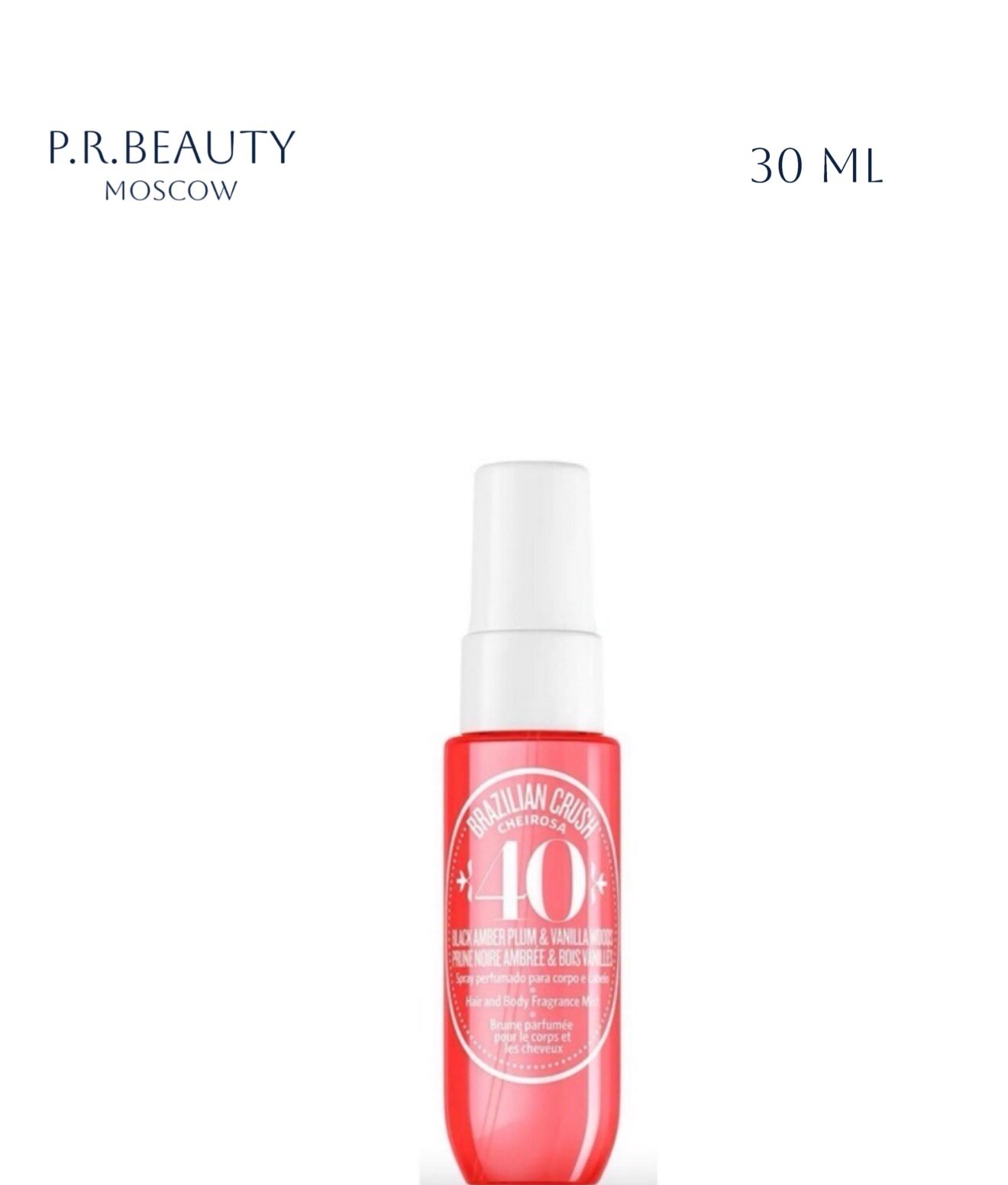 SOL DE JANEIRO 40 Cheirosa Спрей мист для тела и волос 30 мл