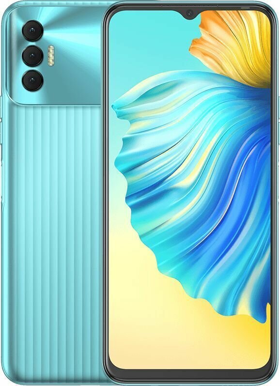 6.58" Смартфон TECNO Spark 8P 64ГБ (Spark 8P) бирюзовый - 8 х 2ГГц, 4 ГБ, 2SIM, IPS, 2408x1080, камера 50 МП+2 МП, 4G, GPS, 5000 мAч
