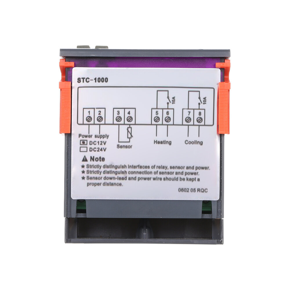 STC-1000 Digital Temperature Controller Heating Cooling Centigrade Thermostat with Sensor — фото 1