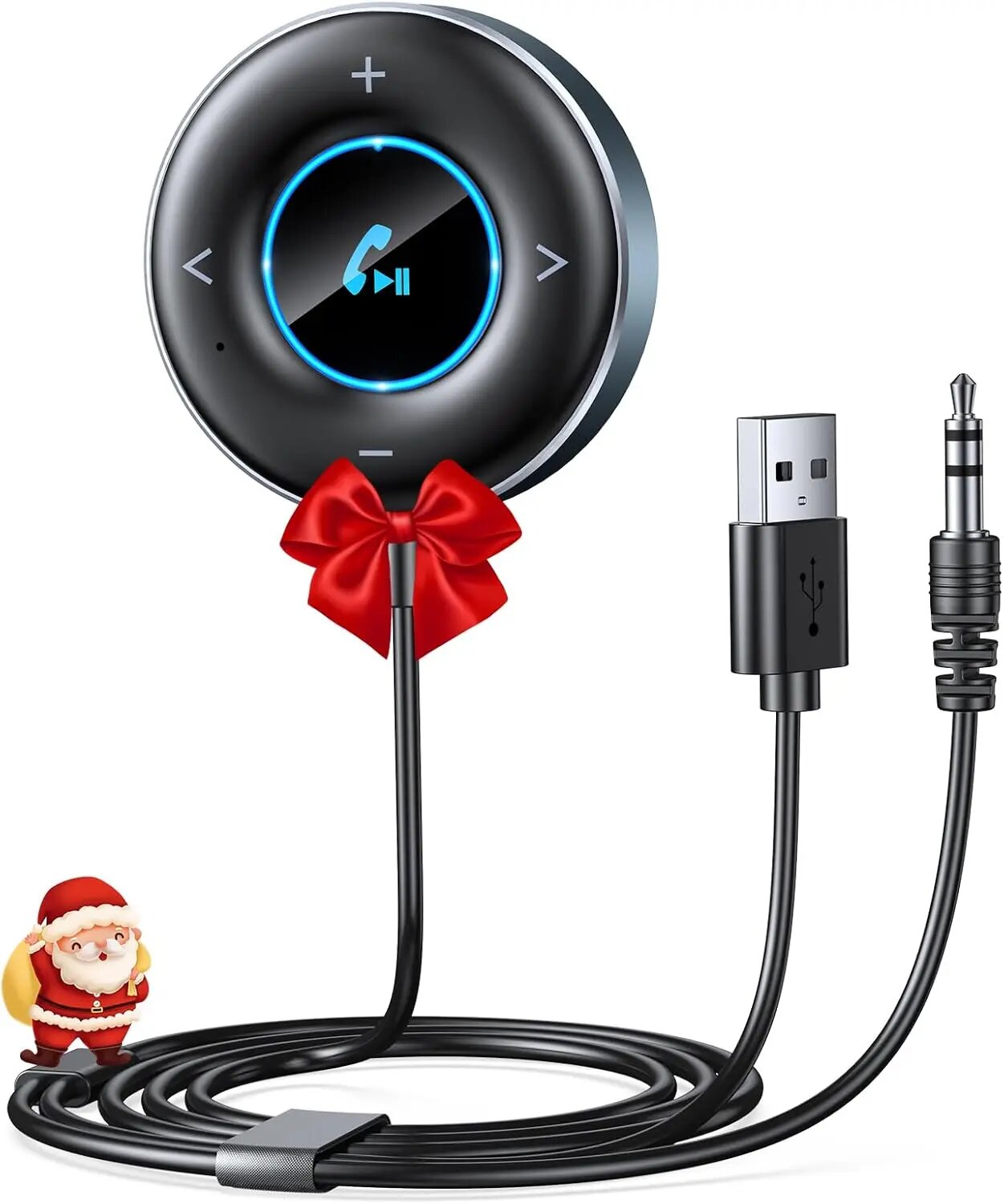 Беспроводной адаптер Bluetooth AUX 3,5 мм