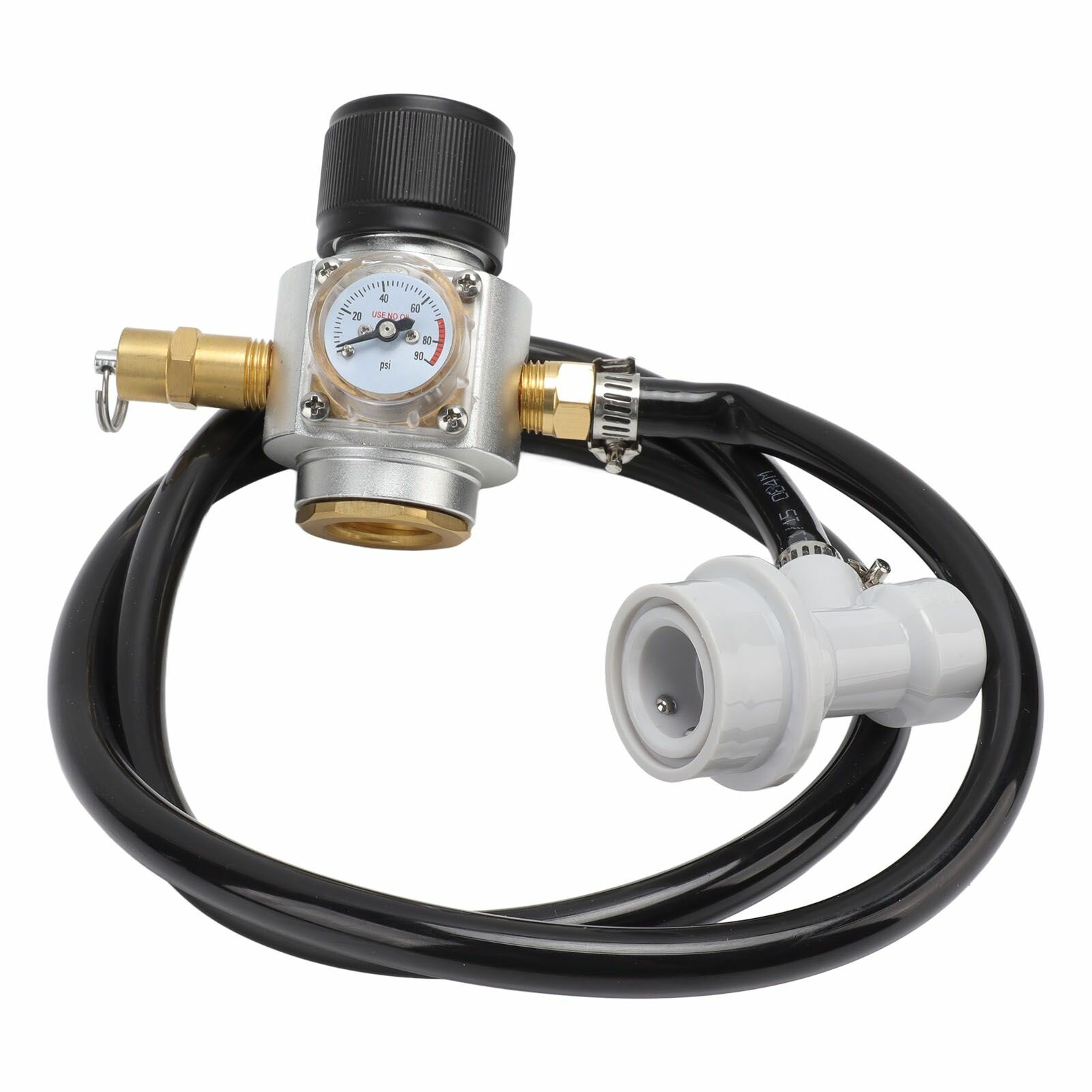 Автоматическая машина для пива с углекислым газом и Safety Valve, идеальна для домашнего использования и активного отдыха, алюминий, медь, пластик