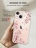 Чехол на Apple iPhone 13 mini / Айфон 13 мини с принтом "Ветви сакуры 1", прозра...