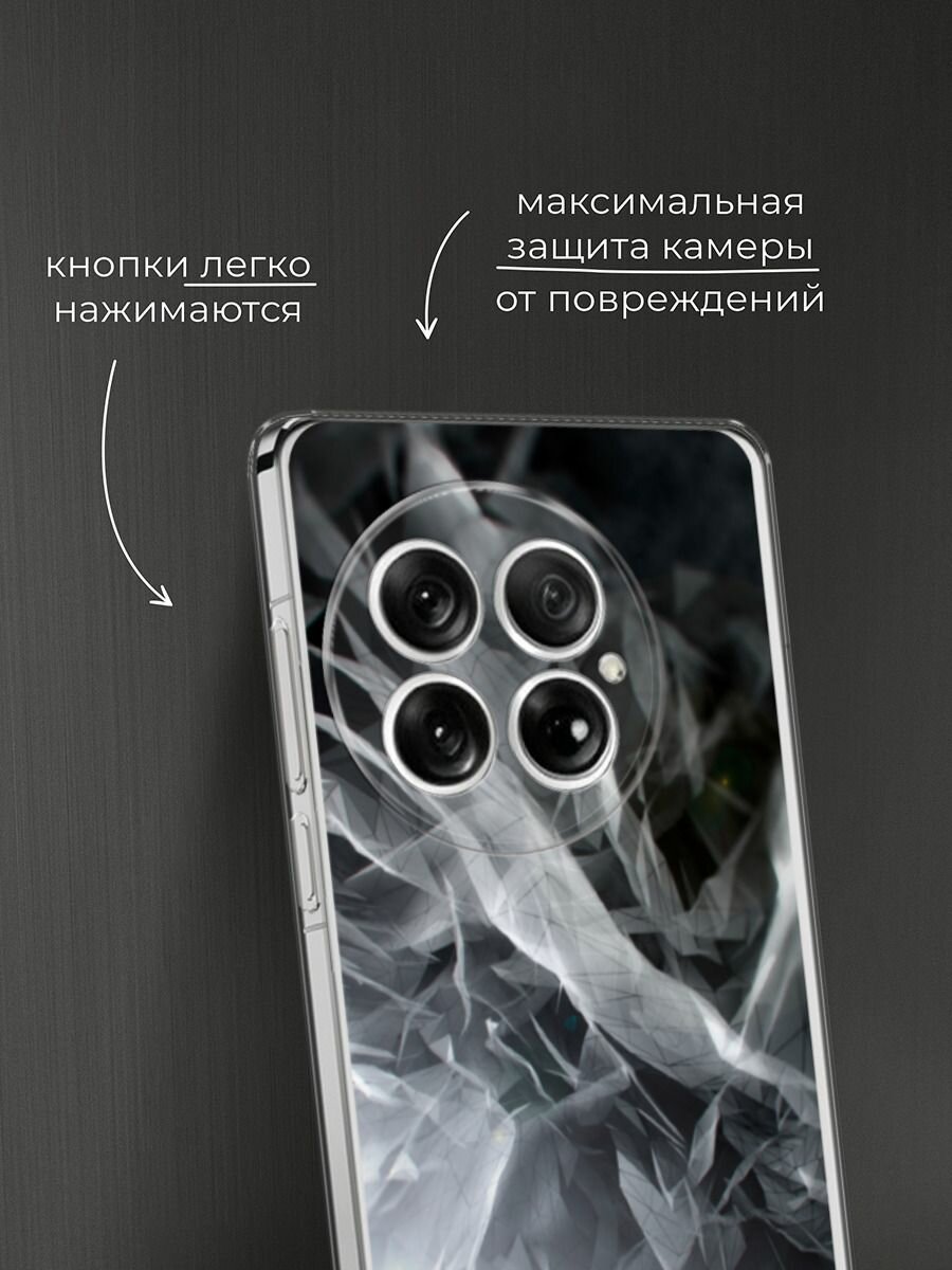Силиконовый чехол на OnePlus 13 / Ван Плас 13 с принтом "Абстракция 9" — фото 1