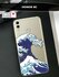 Чехол на Honor 8C / Хонор 8С с принтом "Волна над Фудзи", прозрачный
