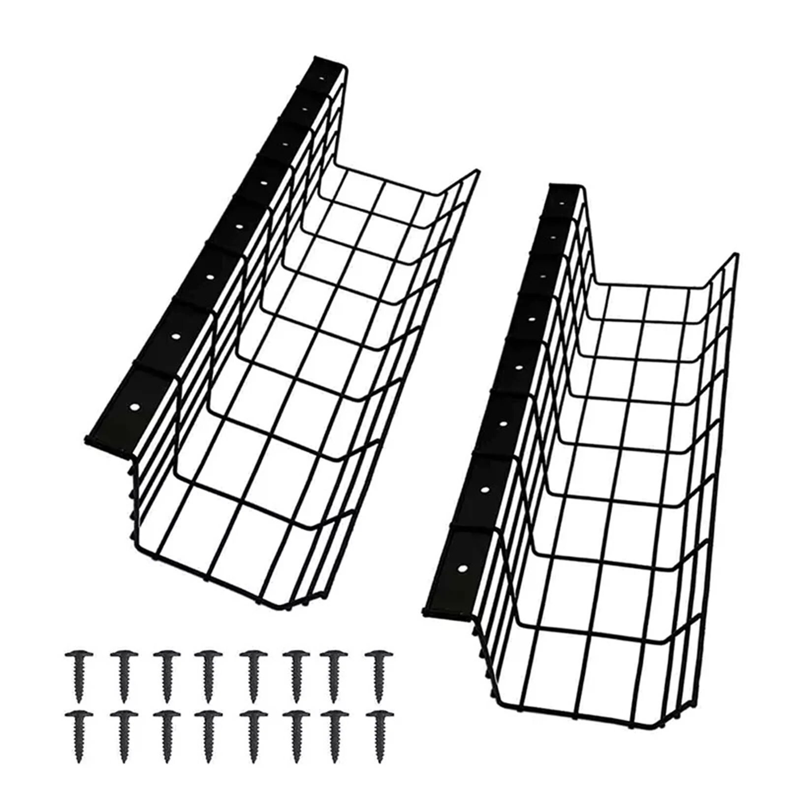 Стеллаж для хранения под столом, лоток для прокладки кабелей, настольный держатель розетки, органайзер для проводов для офиса и дома