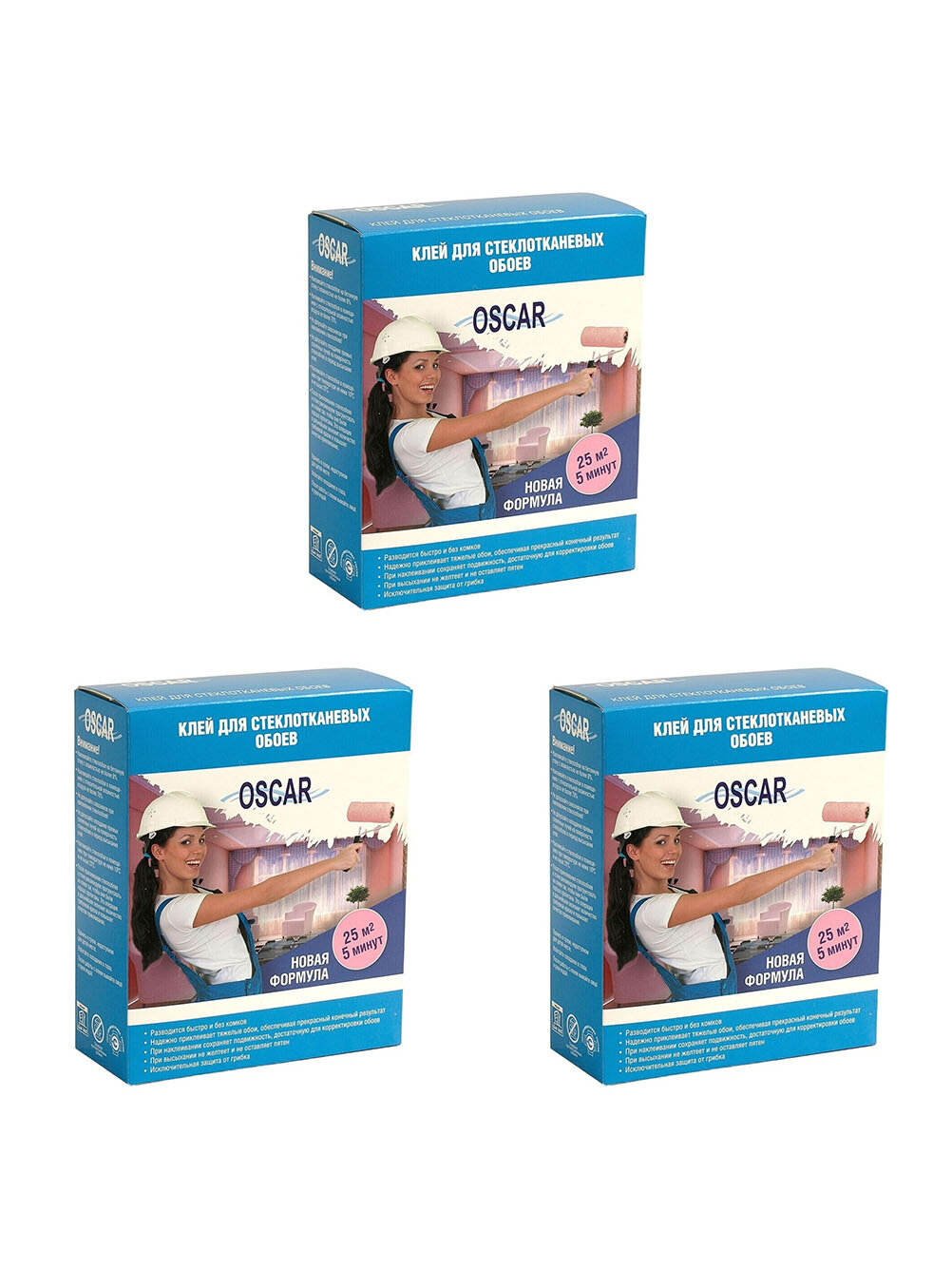 Клей для стеклообоев Oscar 200 г (3 шт.)