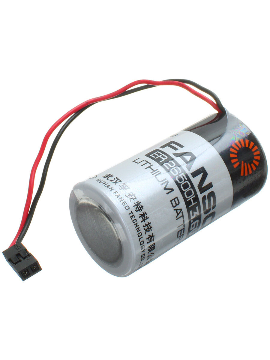 Батарейка ER26500H-LD/-Dupont. DB2.54 Fanso 3.6В 8.5А час с проводами и разъемом