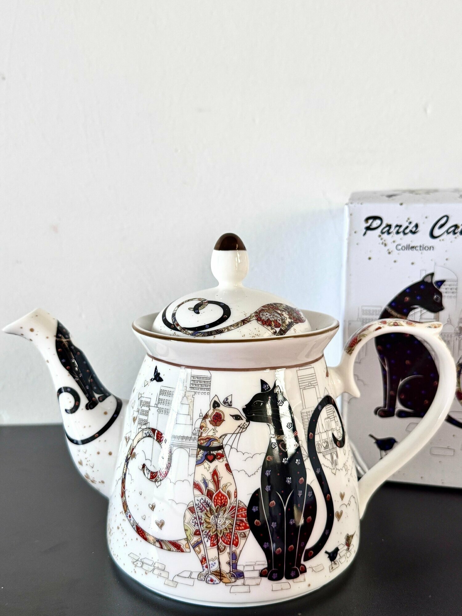 Чайник NiNi"Парижские Коты" 900 мл