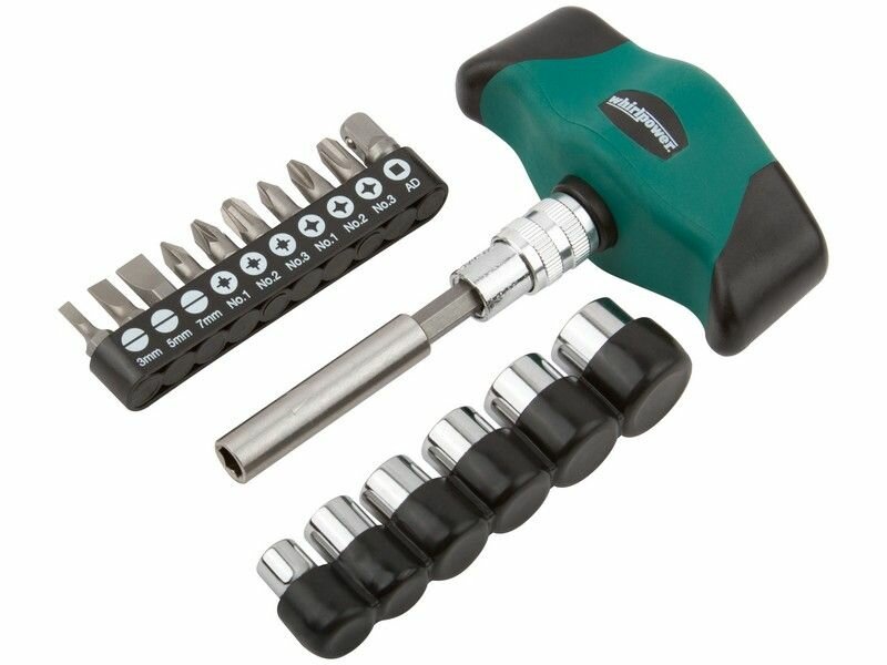 Отвертка Т-образная реверсивная WP 18-в-1 Профи