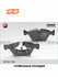 Тормозные колодки дисковые передние FENOX BP43199, BMW (E81, E82, E87, E88, E90)